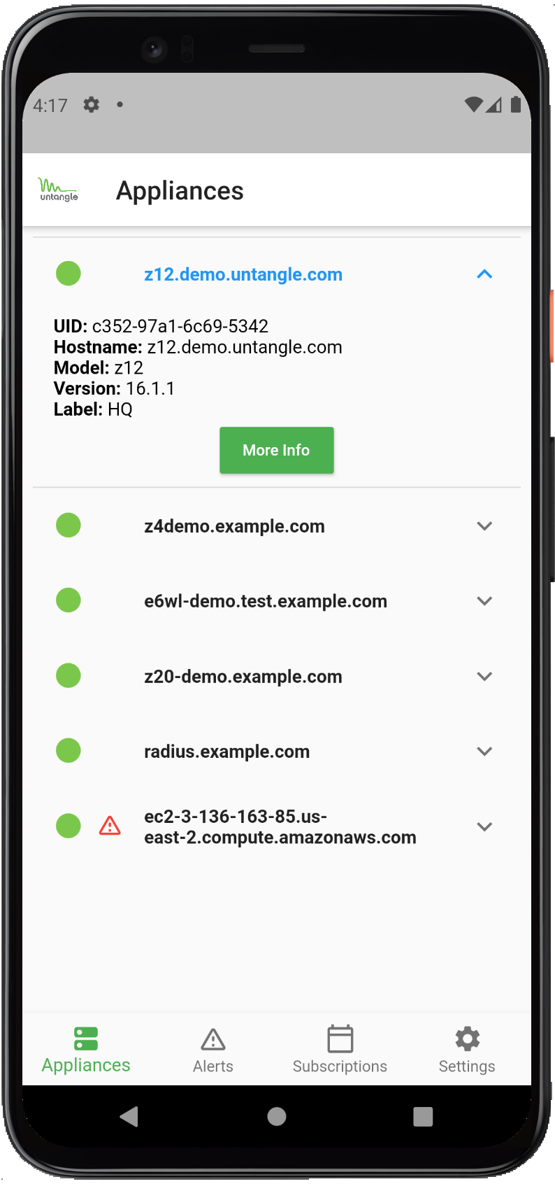 Getting Started with Edge Threat Management Mobile App – Edge Threat Management Support - Arista