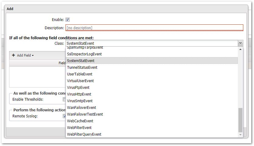 How to create syslog event rules – Edge Threat Management Support - Arista